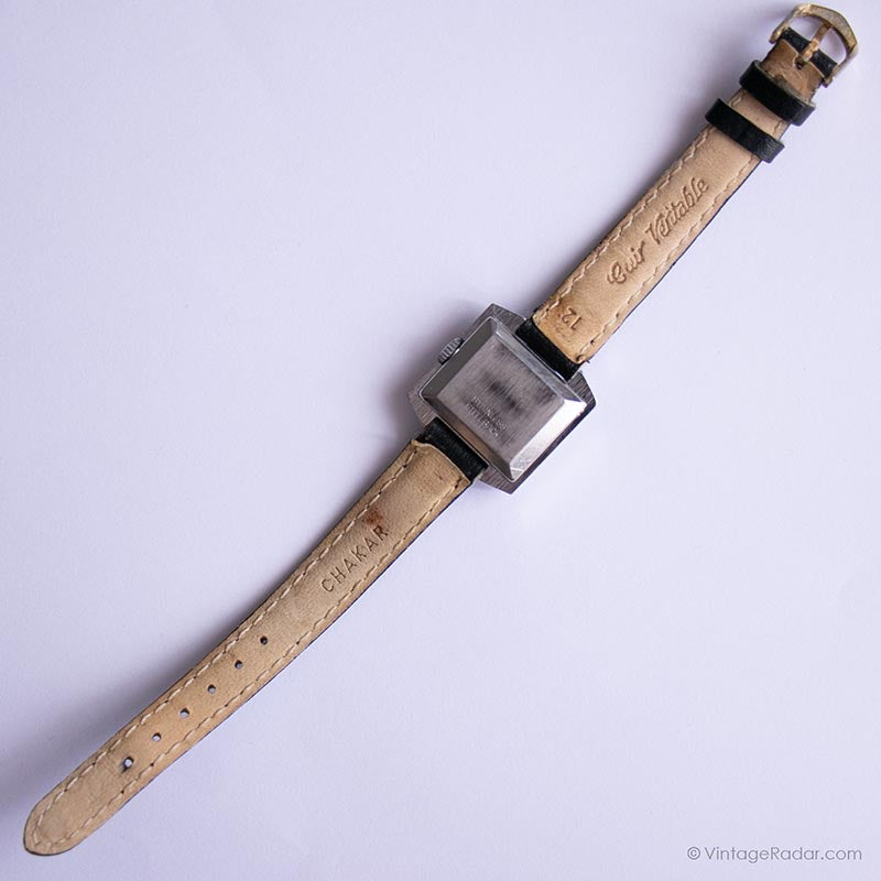 Vintage Huma Rectangular Watch for Women | 1960s Mechanical Watch ...