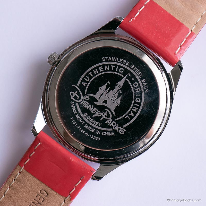 RARE Vintage Minnie Mouse with Red Hat Watch | Disney Parks Wristwatch ...