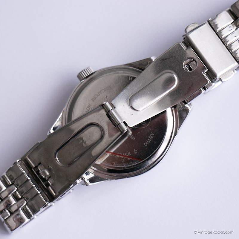 Vintage Minimalist Silver-tone Minnie Mouse Women's Bracelet Watch ...