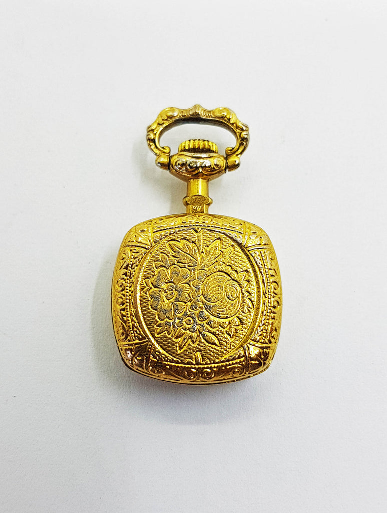 Tiny French Clyda Pocket Watch | 90s Clyda Paris Pocket Watch Vintage ...