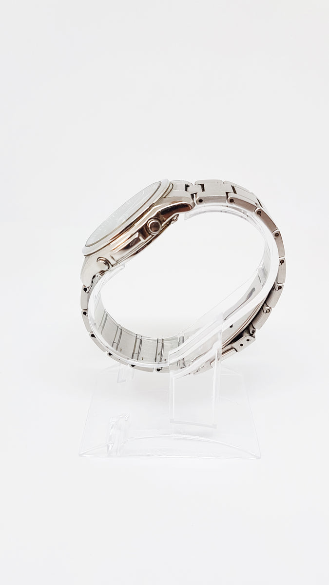 Silver-tone Wave Ceptor Casio Watch | Elegant Unisex Casio Watch ...