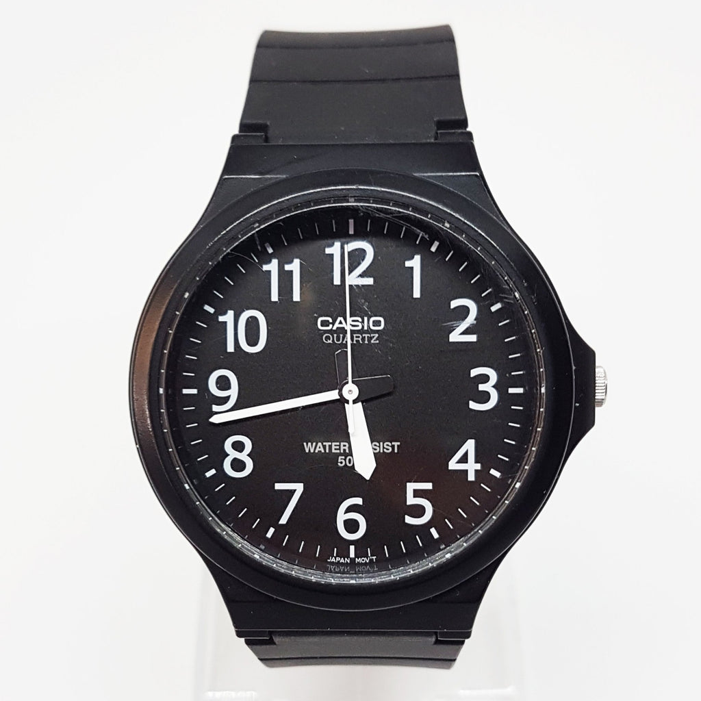 All Black Casio Watch For Men or Women | Water Resistant Watches ...