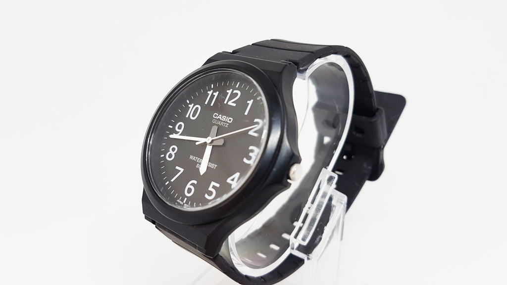 All Black Casio Watch For Men or Women | Water Resistant Watches ...