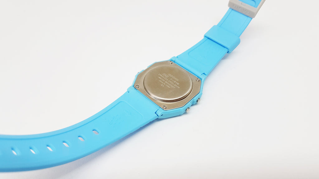 Vintage Casio watch, F-91 Blue Casio Watch | VintageRadar.com – Vintage ...