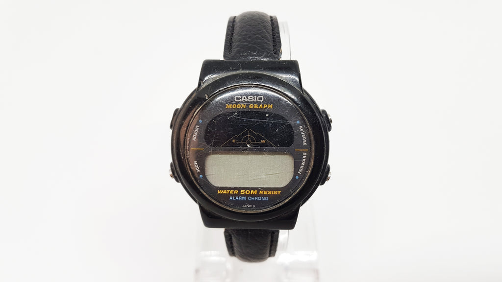 Vintage Casio Moon Graph GMW-15 Watch | Digital Sports Watch – Vintage ...