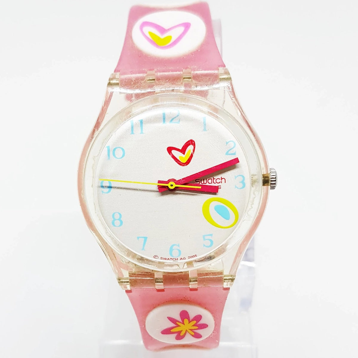 2005 PINK CANDY GE177 Swatch Watch | Vintage Swatch Watch – Vintage Radar