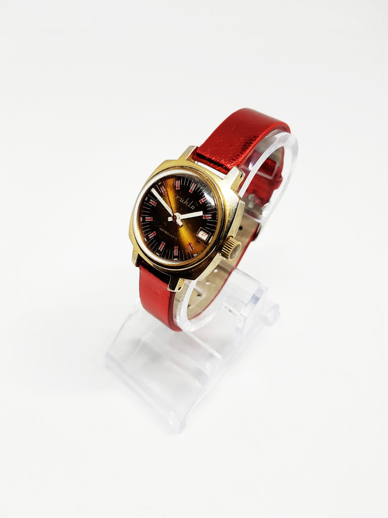 Ruhla Antimagnetic Mechanical Watch | Gold-tone Vintage Watch – Vintage ...
