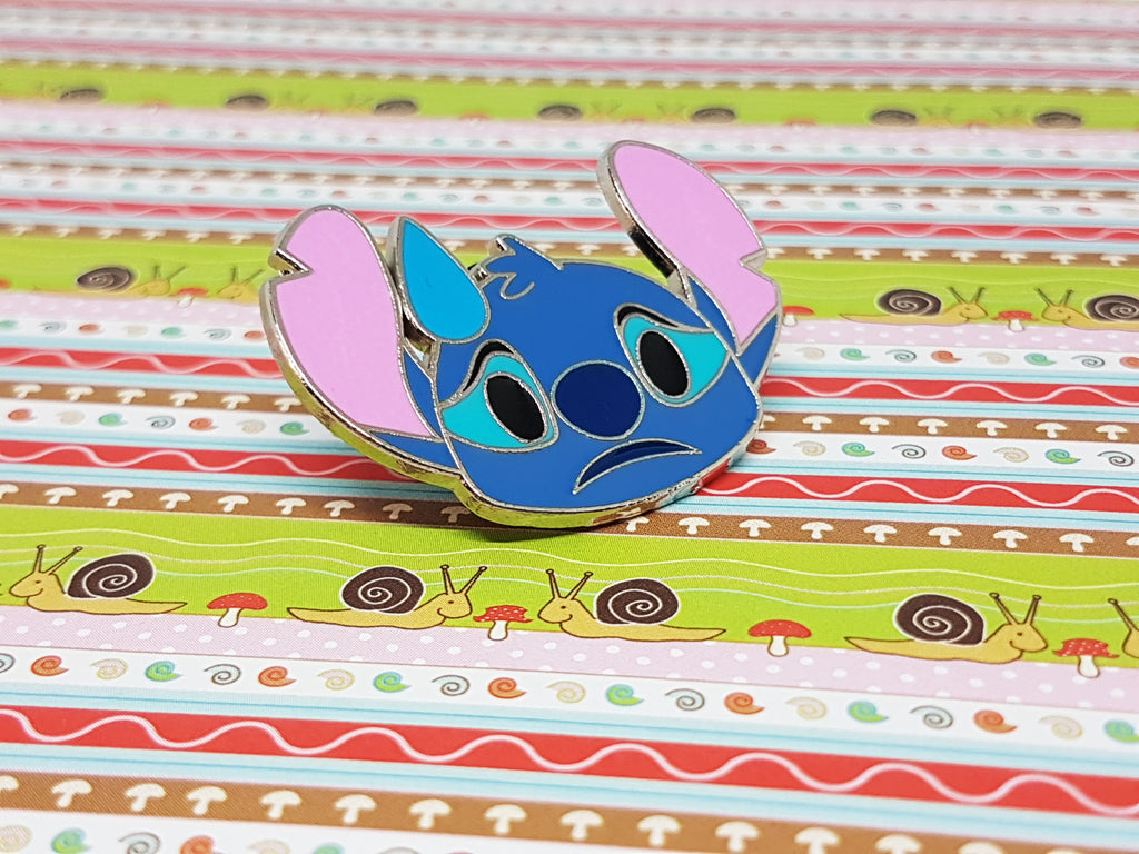 Sad Stitch Disney Enamel Pin | Lilo and Stitch Cute Disney Pins ...