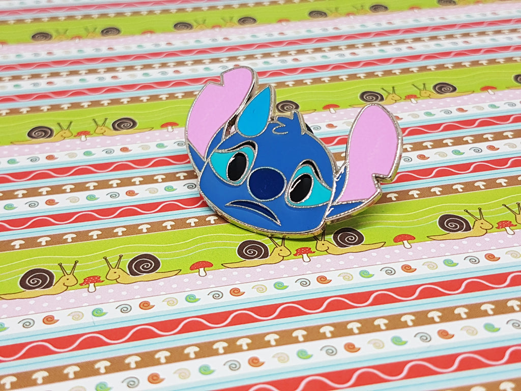 Sad Stitch Disney Enamel Pin | Lilo and Stitch Cute Disney Pins ...