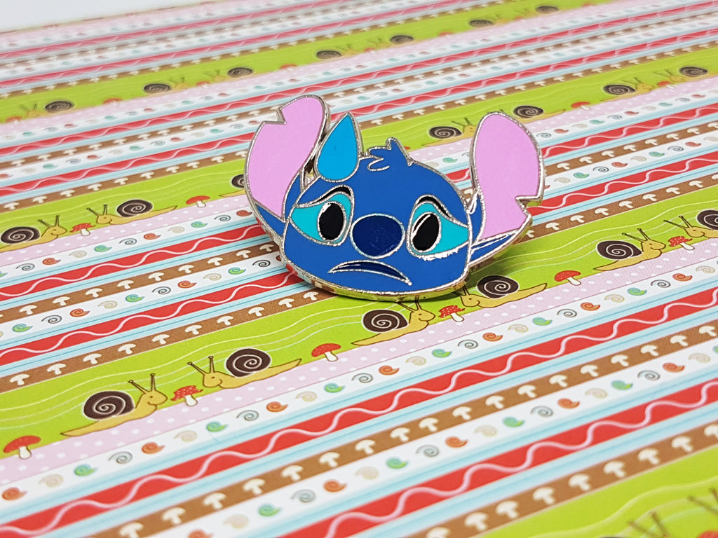 Sad Stitch Disney Enamel Pin | Lilo and Stitch Cute Disney Pins ...