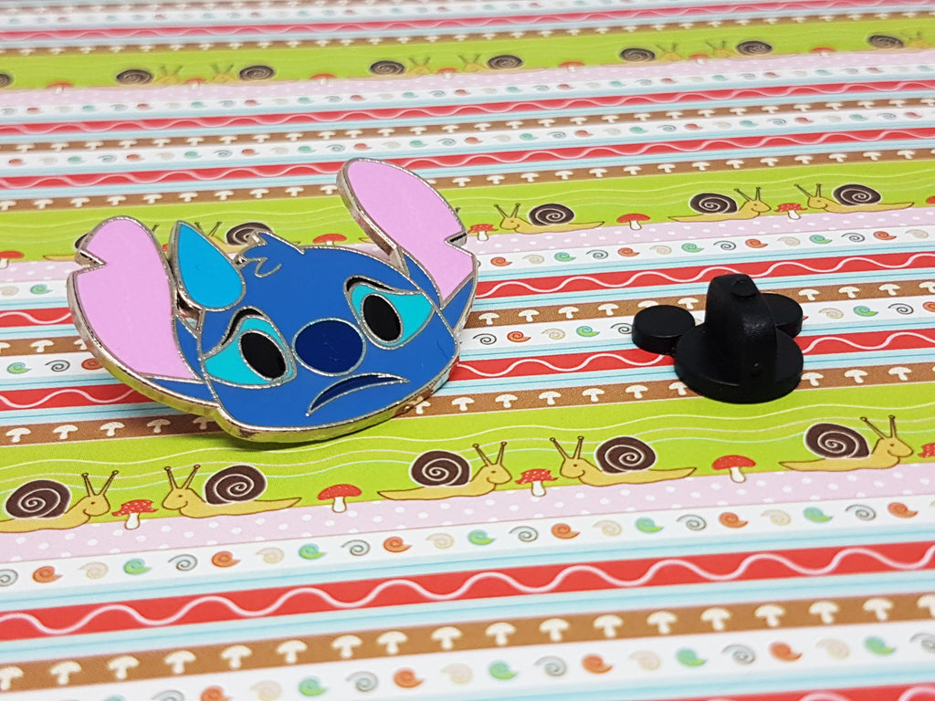 Sad Stitch Disney Enamel Pin | Lilo and Stitch Cute Disney Pins ...