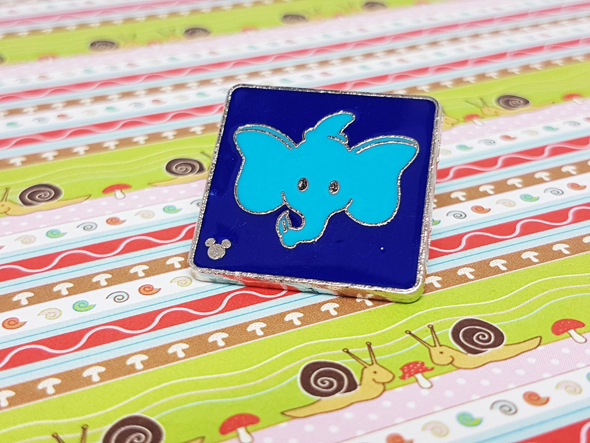 Dumbo the Flying Elephant Enamel Disney Pin - 2017 Hidden Mickey Pin ...