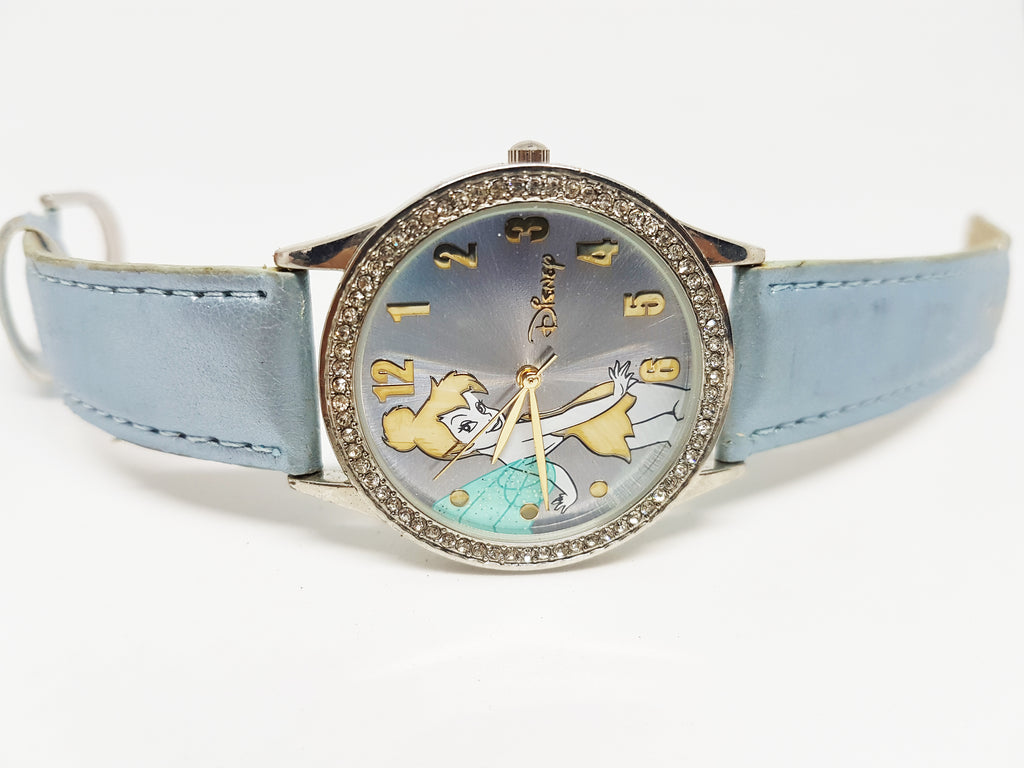 Blue Disney Princess watch for women | Tinkerbell Fairy Disneyland Wat ...