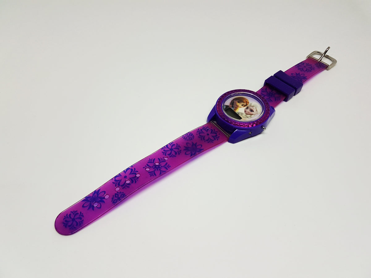 Elsa and Anna Purple Disney Watch | Frozen Movie Watches – Vintage Radar