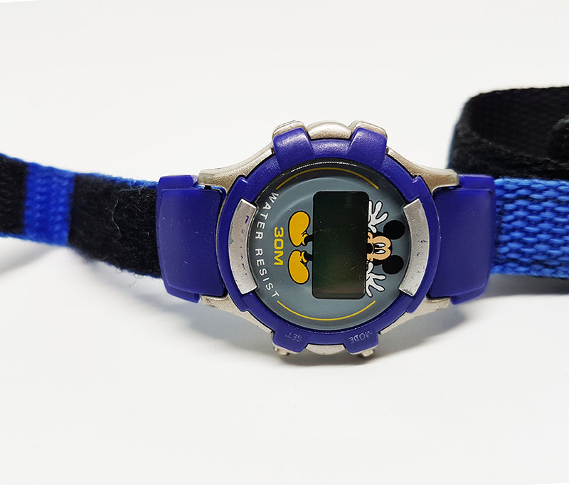 Vintage Mickey Mouse Watch for Kids | Disney Digital Display Watch ...