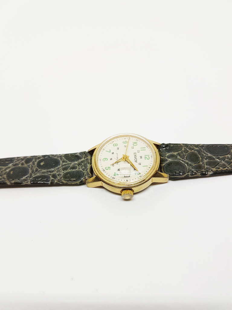 Envoy Swiss Mechanical Watch for Women | 80s Vintage Ladies Watch ...