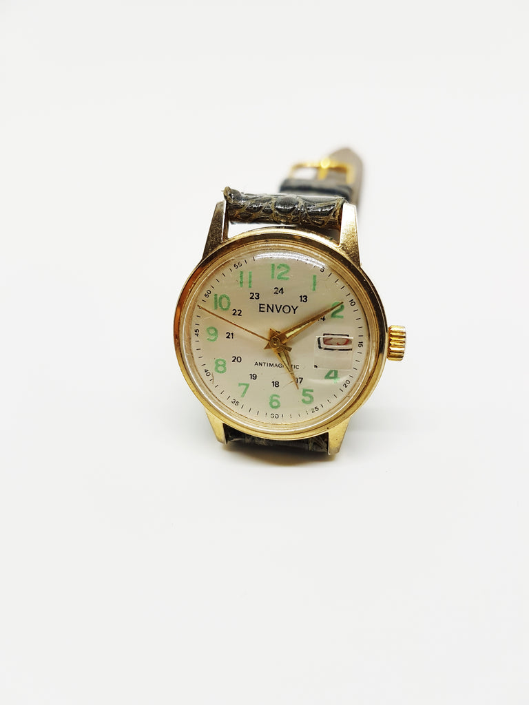 Envoy Swiss Mechanical Watch for Women | 80s Vintage Ladies Watch ...