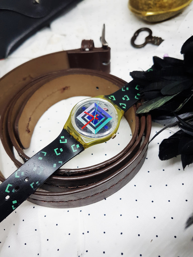 KANGAROO GN402 Vintage Swatch Watch | 90s Gent Originals Swatch ...