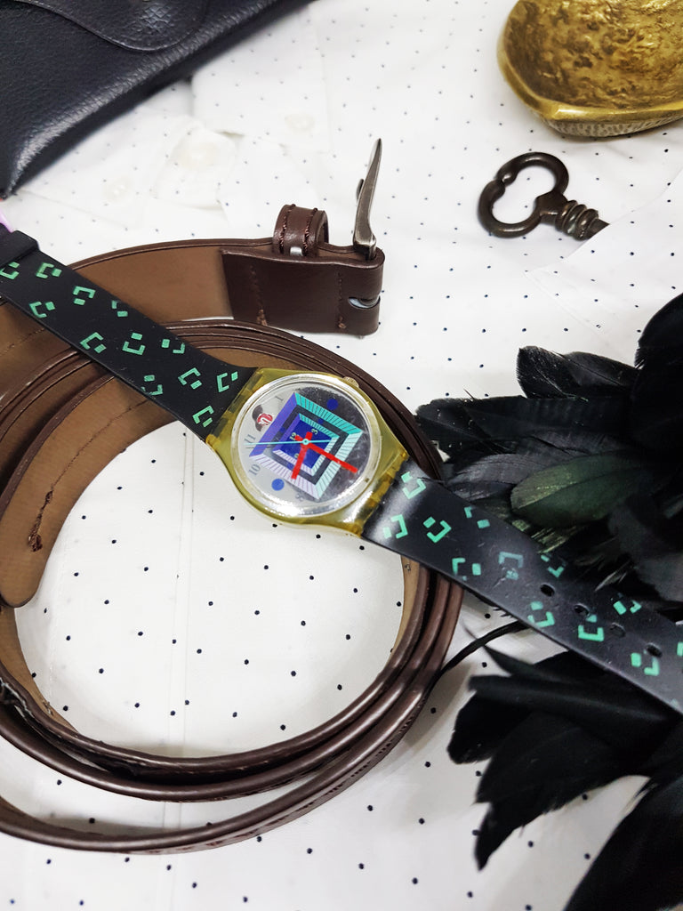 KANGAROO GN402 Vintage Swatch Watch | 90s Gent Originals Swatch ...