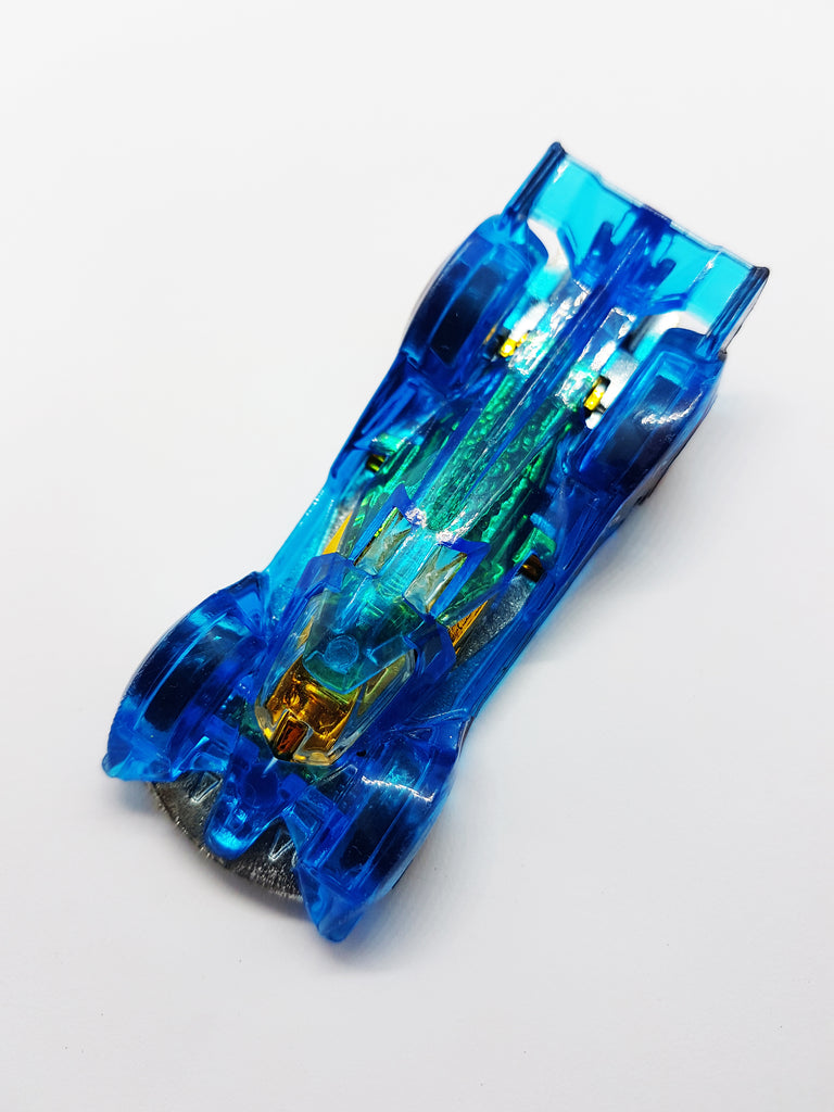 2014 Hot Wheels Hi-Tech Missile | HW X-Raycers Blue Diecast Vehicle ...