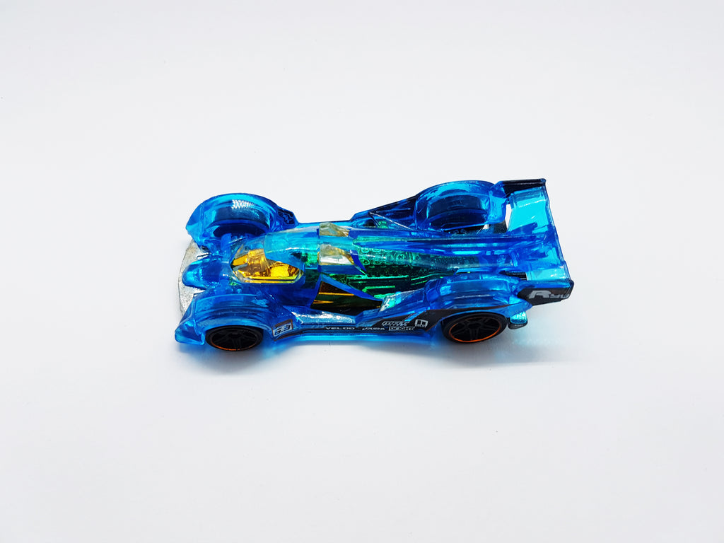 2014 Hot Wheels Hi-Tech Missile | HW X-Raycers Blue Diecast Vehicle ...