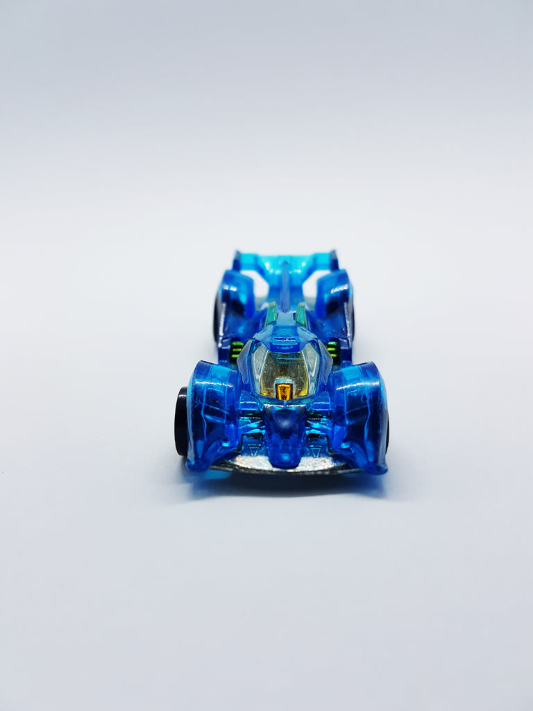 2014 Hot Wheels Hi-Tech Missile | HW X-Raycers Blue Diecast Vehicle ...