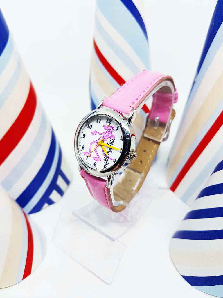 Pink Panther Inspired Watch For Her | Vintage Character Watches ...