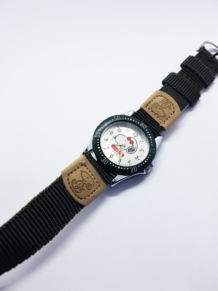 Snoopy Peanuts Character Watch | Vintage Cartoon Sporty Watch For Men ...