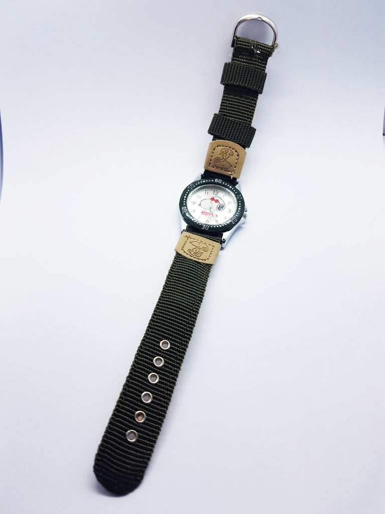 Snoopy Peanuts Character Watch | Vintage Cartoon Sporty Watch For Men ...
