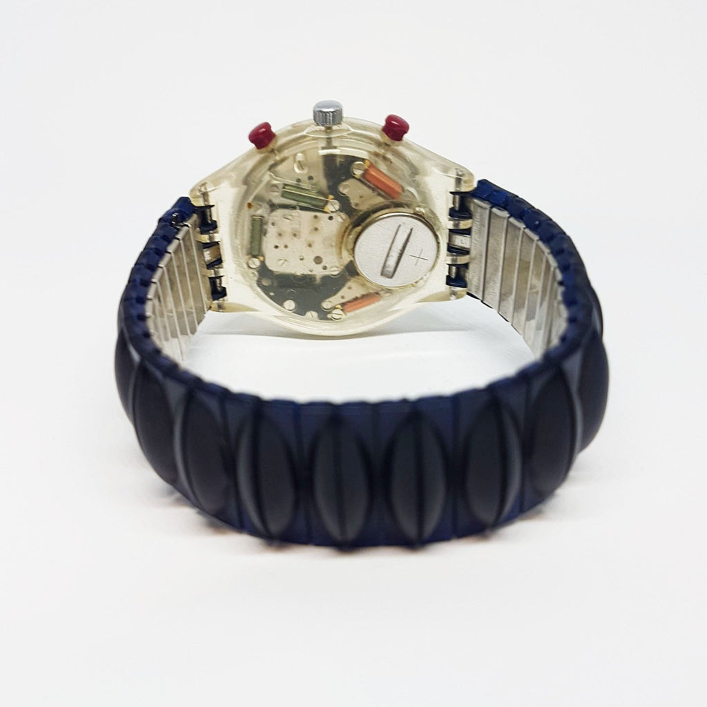 WINDMILL SCK103 Swatch Watch Chronograph | 90s Chrono Watch – Vintage Radar