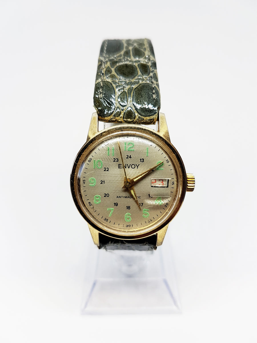 1980s Retro Envoy Mechanical Watch | Swiss Made Vintage Womens Watch ...