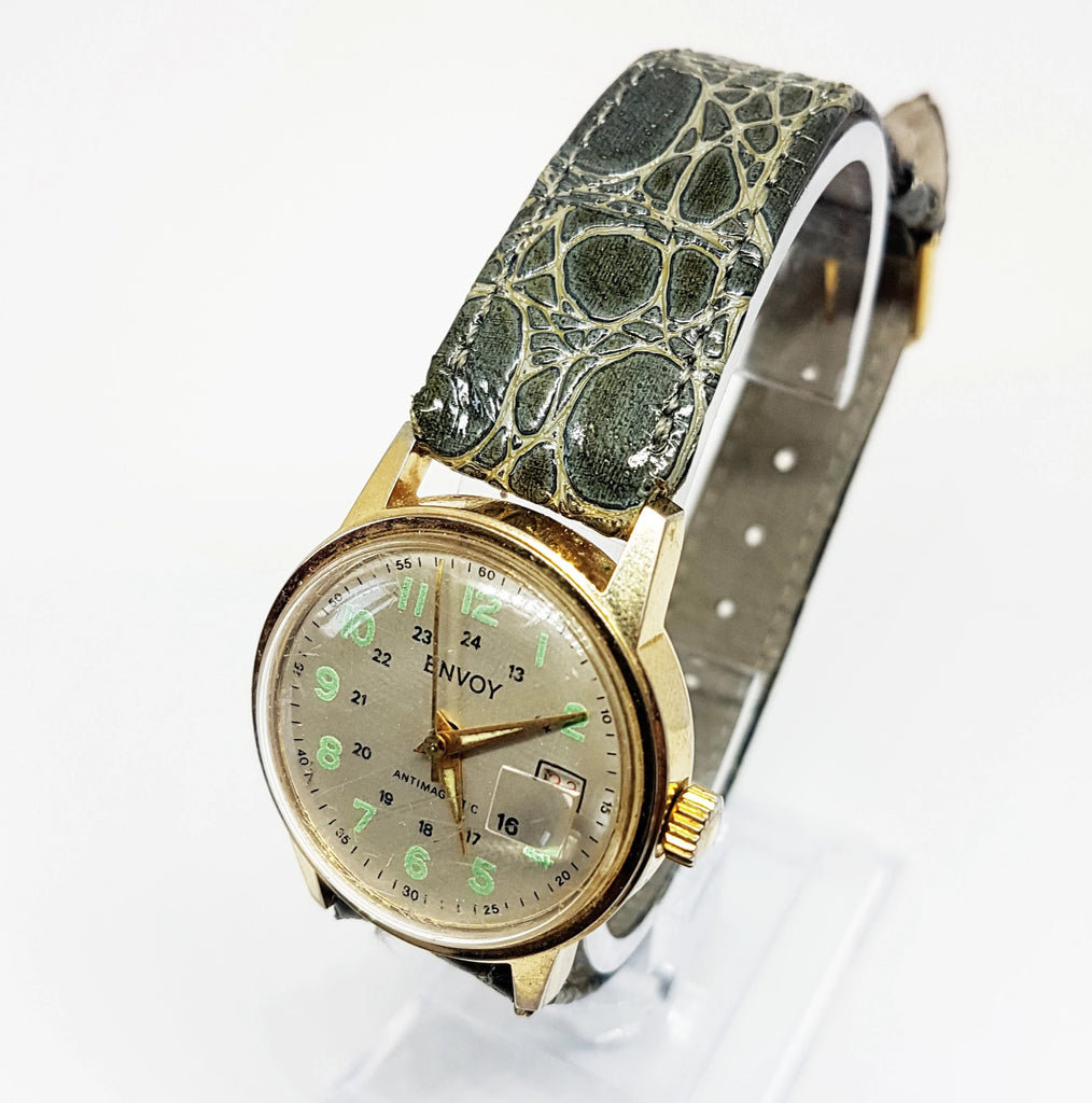 1980s Retro Envoy Mechanical Watch | Swiss Made Vintage Womens Watch ...