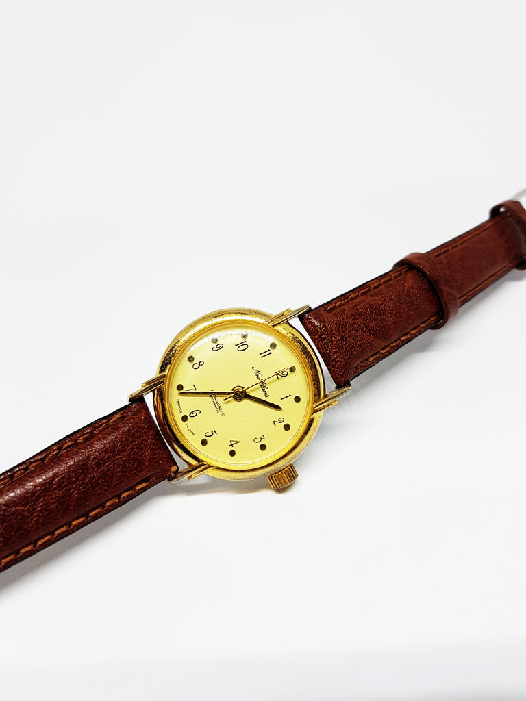 Elegant New Classic Gold-Tone Mechanical Wristwatch | 90's Watches ...