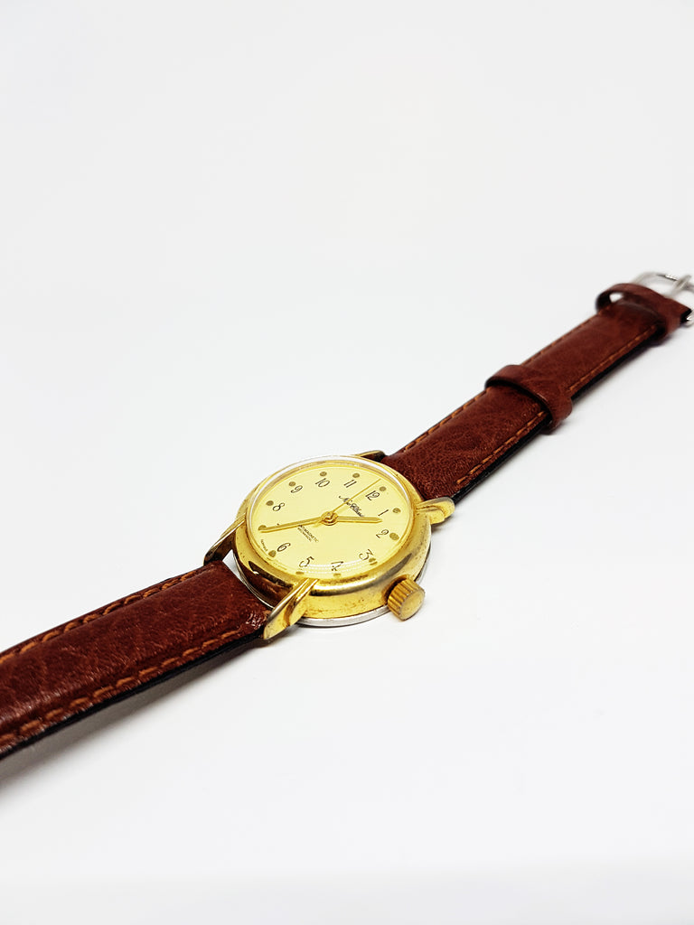 Elegant New Classic Gold-Tone Mechanical Wristwatch | 90's Watches ...