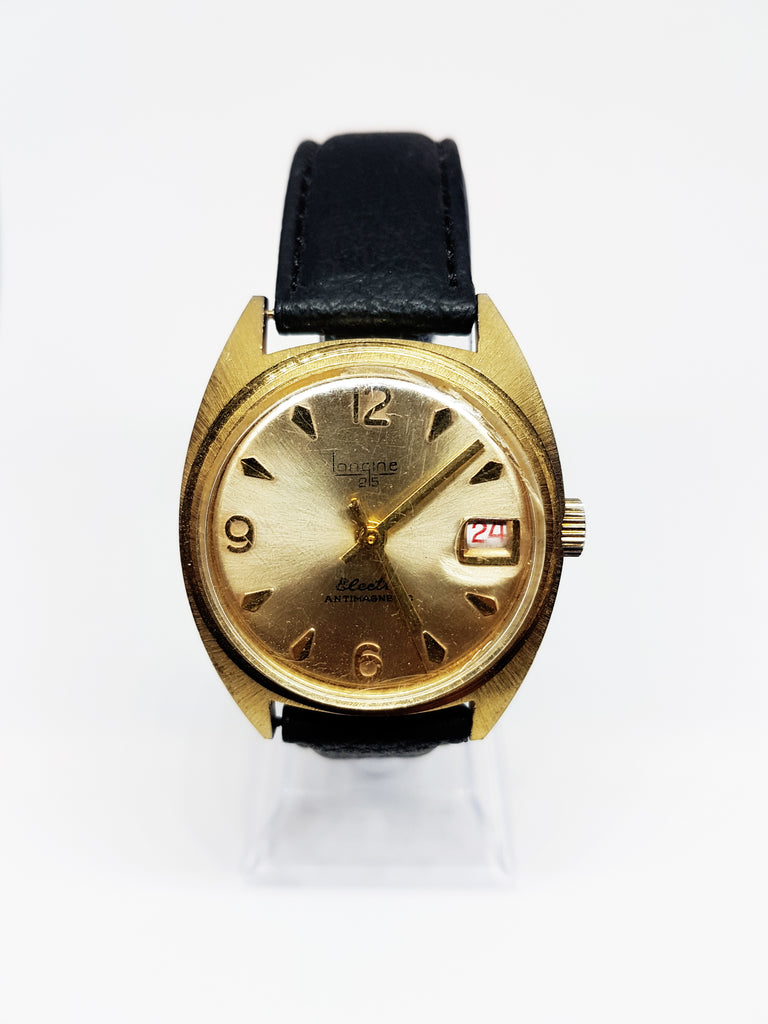 Longine 25 Electra Antimagnetic Watch | Vintage Mechanical Wristwatch ...