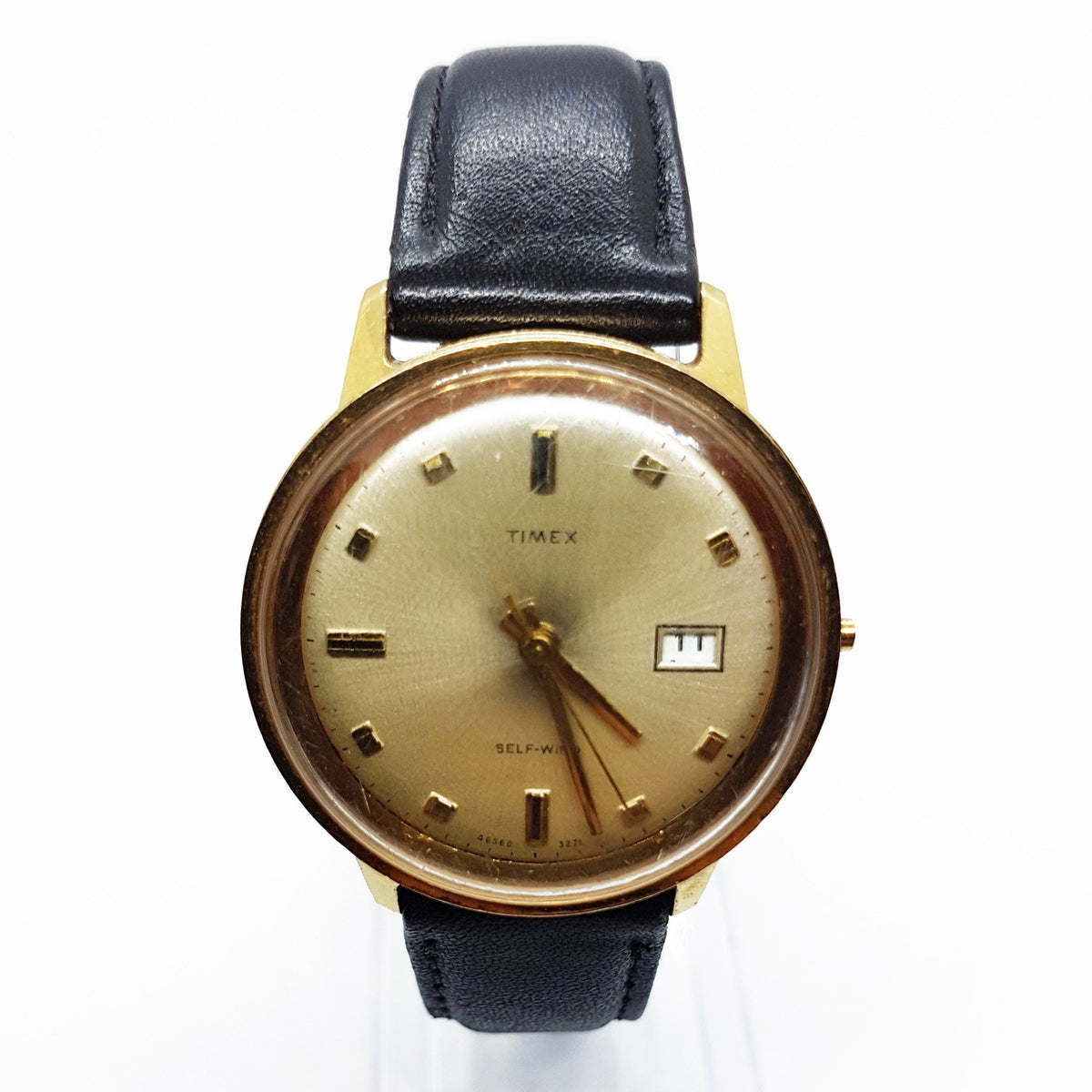 1971 Timex Cal 32 46360 Viscount Self Wind Man's Gold Tone Watch ...