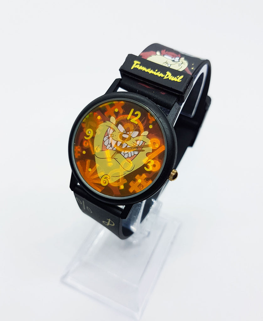 Looney Tunes Tasmanian Devil 3D Watch | Vintage Looney Tunes Watches ...