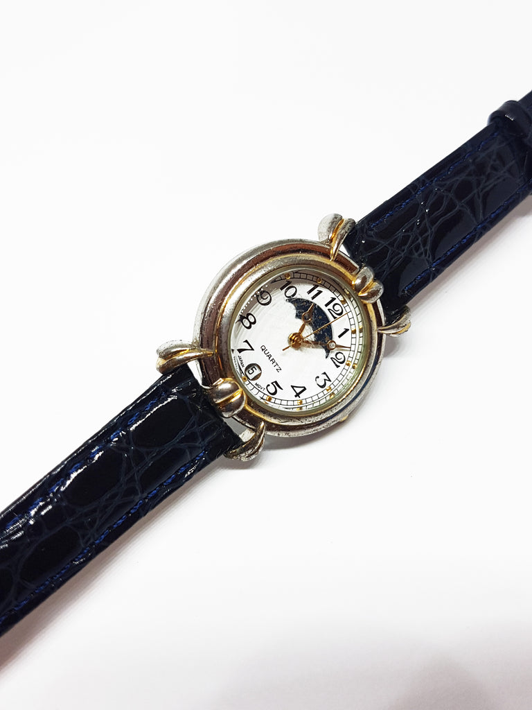 Women's Moonphase Watch | Minimalist Small Moon Phase Watch for Women ...