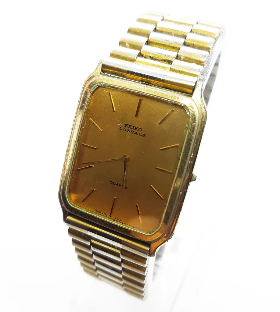 Rare Gold-Tone Seiko Lassale Watch | Best Vintage Luxury Watches – Vintage Radar