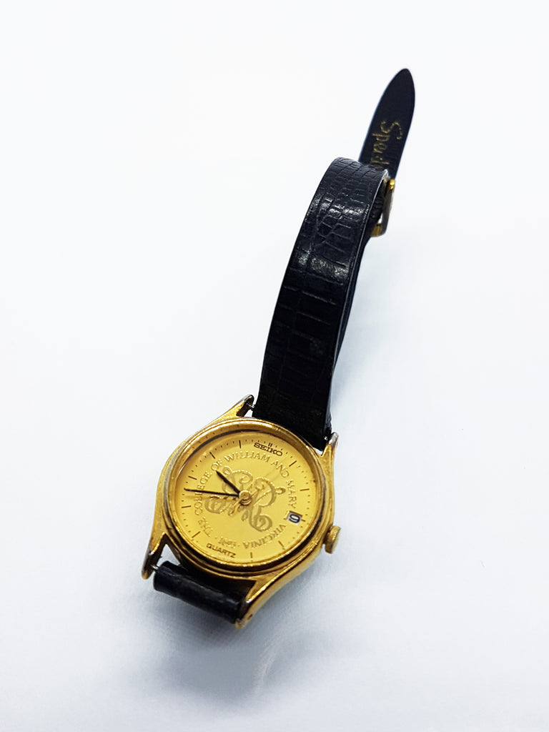 Seiko Vintage Watch | Rare Limited Edition Gold-Tone Quartz Watch ...