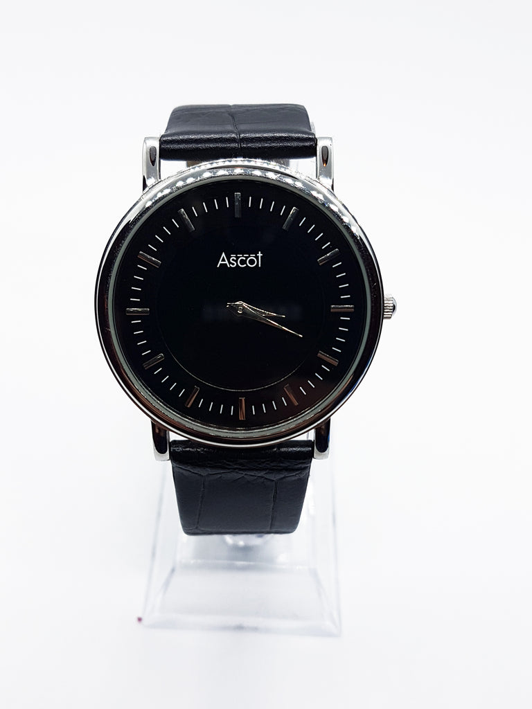 Minimalist All-Black Ascot Quartz Watch | Best Vintage Watches ...