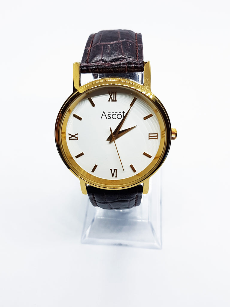 Classic Vintage Gold-Tone Ascot Watch | Ascot Occasion Wear Watches ...