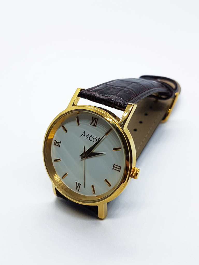 Classic Vintage Gold-Tone Ascot Watch | Ascot Occasion Wear Watches ...