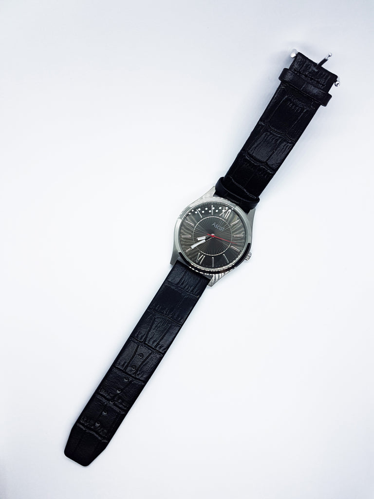 Minimalist Silver-Tone Ascot Watch for Men | Ascot Quartz Watches ...