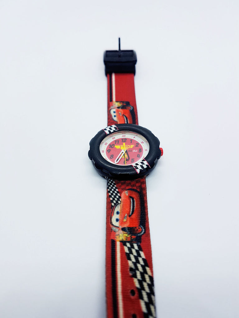 Lightning Mcqueen Flik Flak Disney Cars 95 Watch FLS019 Swiss Watch ...