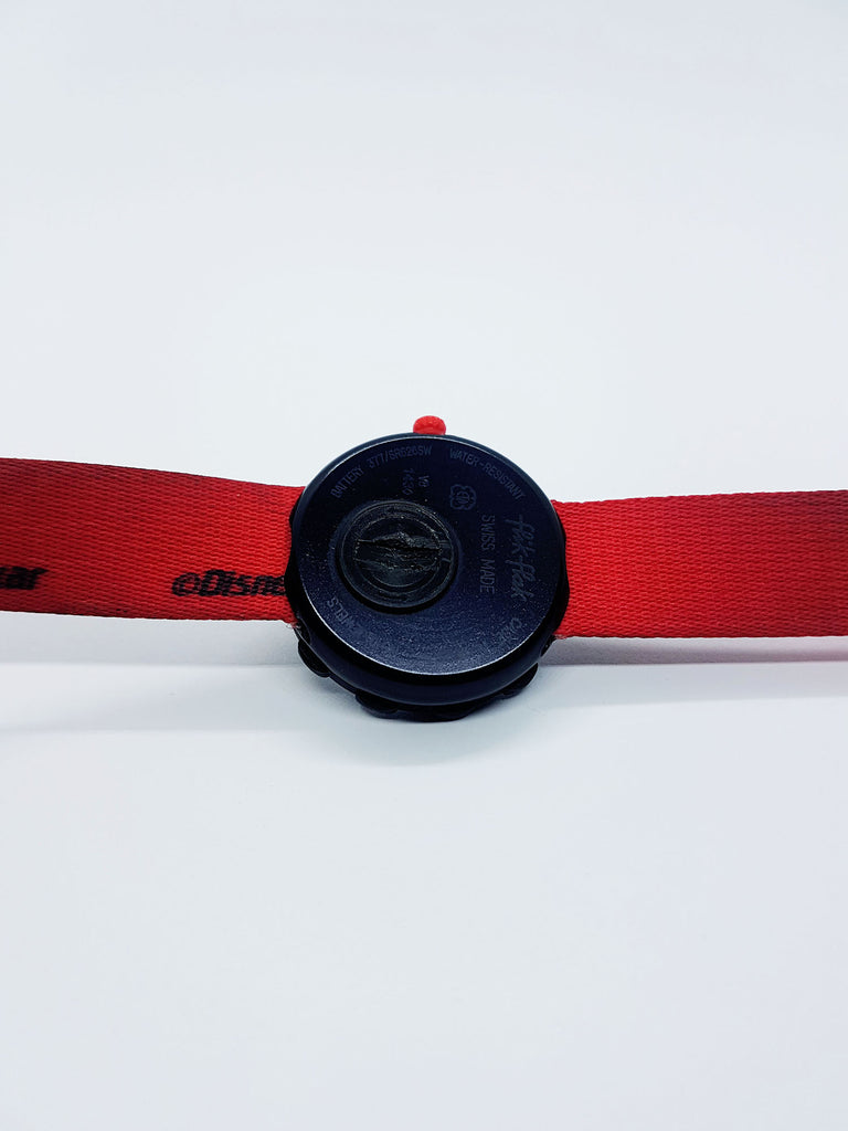 Swatch Flik Flak Disney Pixar Cars 2 Lightning McQueen Watches FLS030 ...