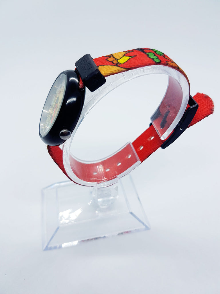 1997 UNICEF Flik Flak Swiss Watch | African Human Rights Vintage Watch ...