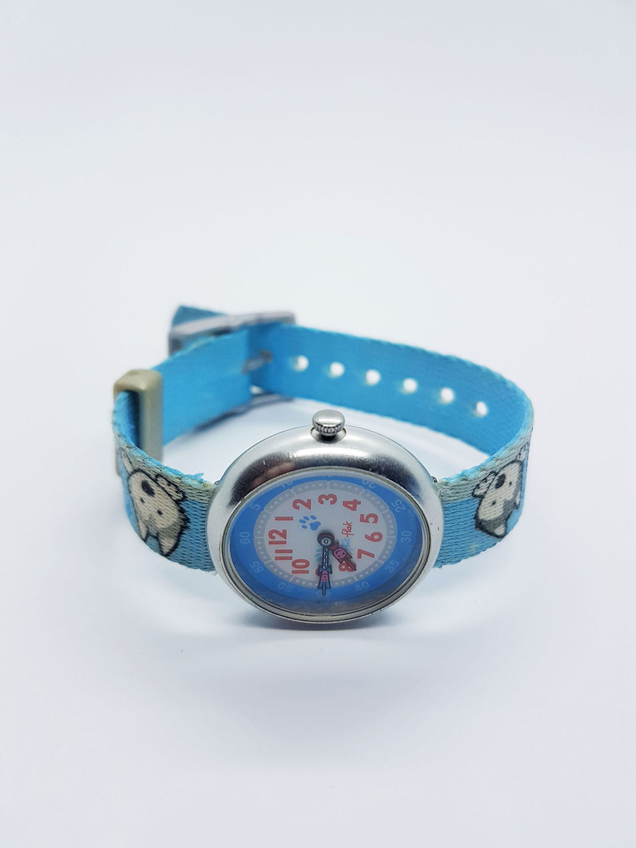 2006 Baby Husky Dog Lover Swiss-Made Watch | Husky Flik Flak Watches ...