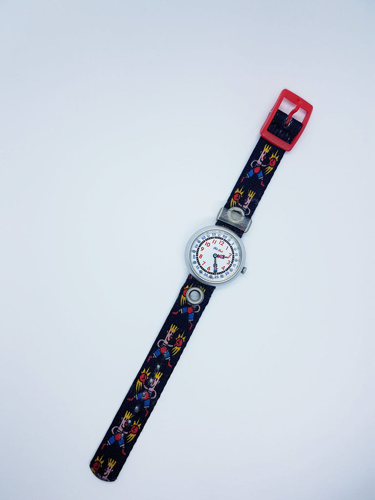 1997 Flik Flak Story Time Boxer Watch, Vintage Swiss Boxing Watch Gift ...