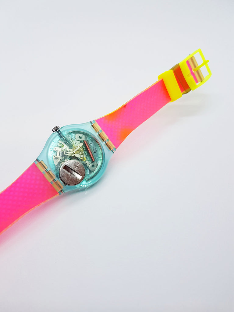 90s TOUR GL102 Swatch Watch | Electric Geometric Swiss Quartz Watch ...